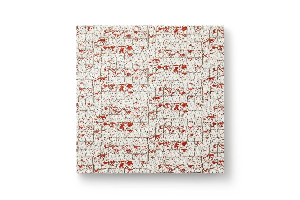 HOSOO Textile Collections | New York White & Coral Red – HOSOO ONLINE STORE